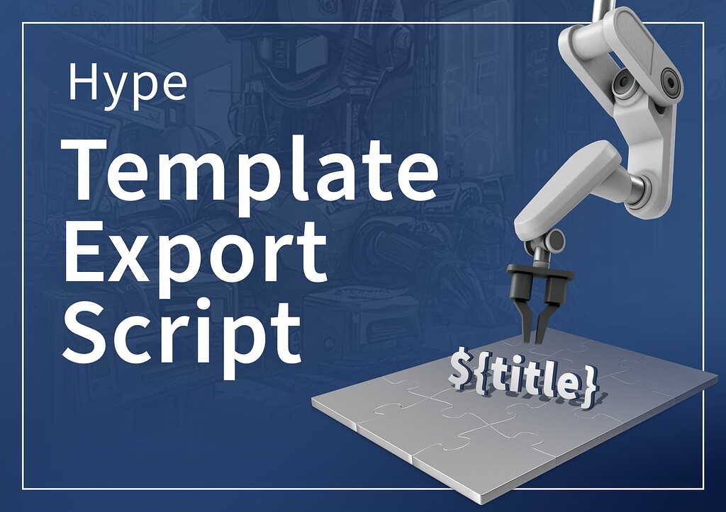 Hype Template Export Script Exporting Previewing Tumult Forums