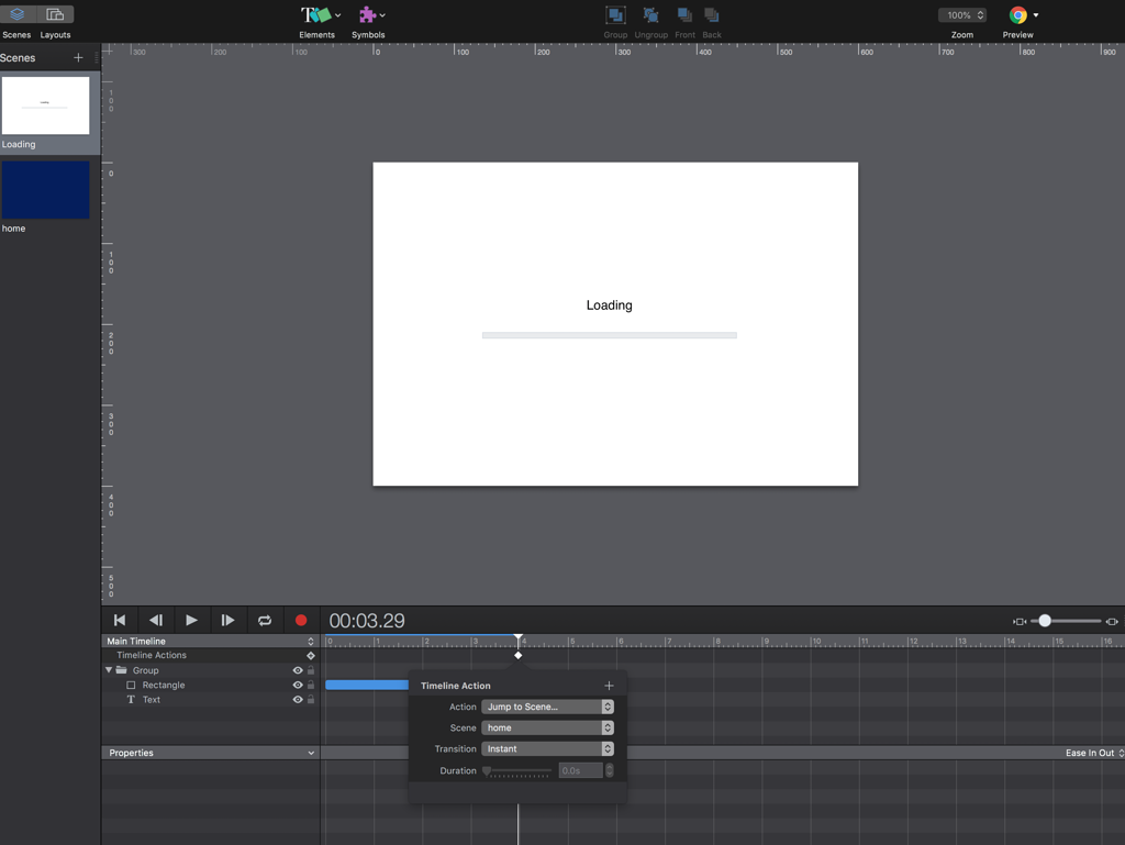 I wish I Scene page loading page is designed - Using JavaScript with Hype - Tumult Forums