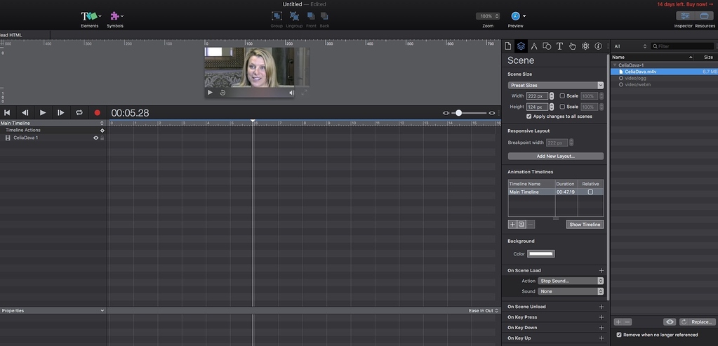 Toggle movie sound on and off on Click - Audio & Video - Tumult Forums