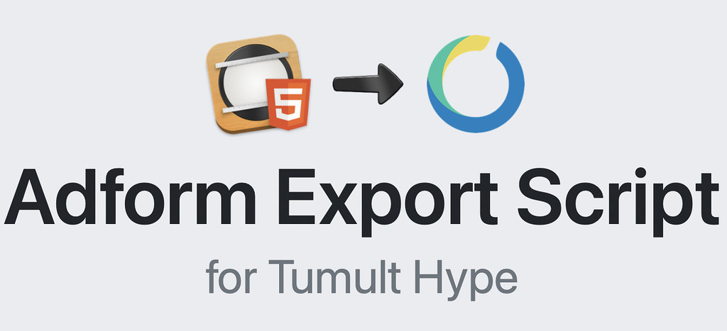 Adform Export Script - Advertising - Tumult Forums