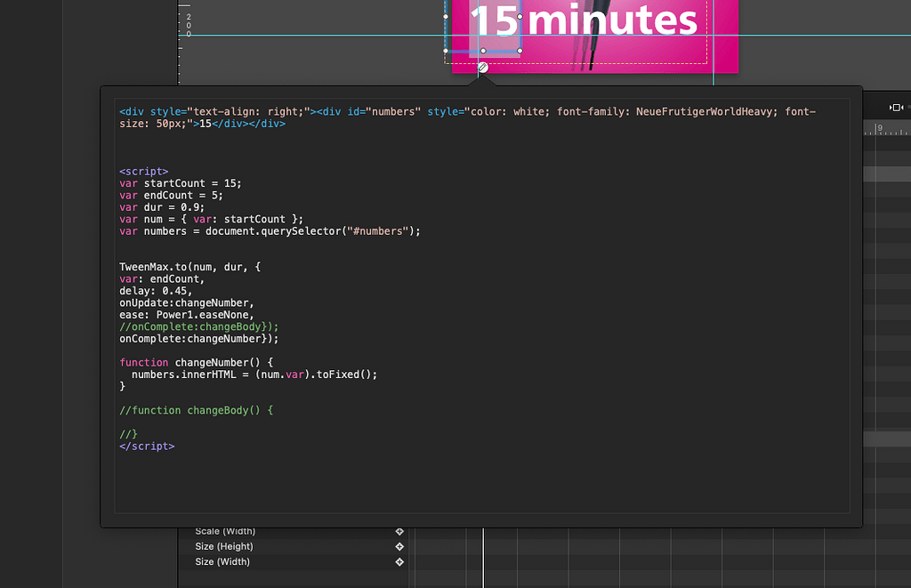 Export issues with a script within a HTML block, a bug? - Function Library - Tumult Forums
