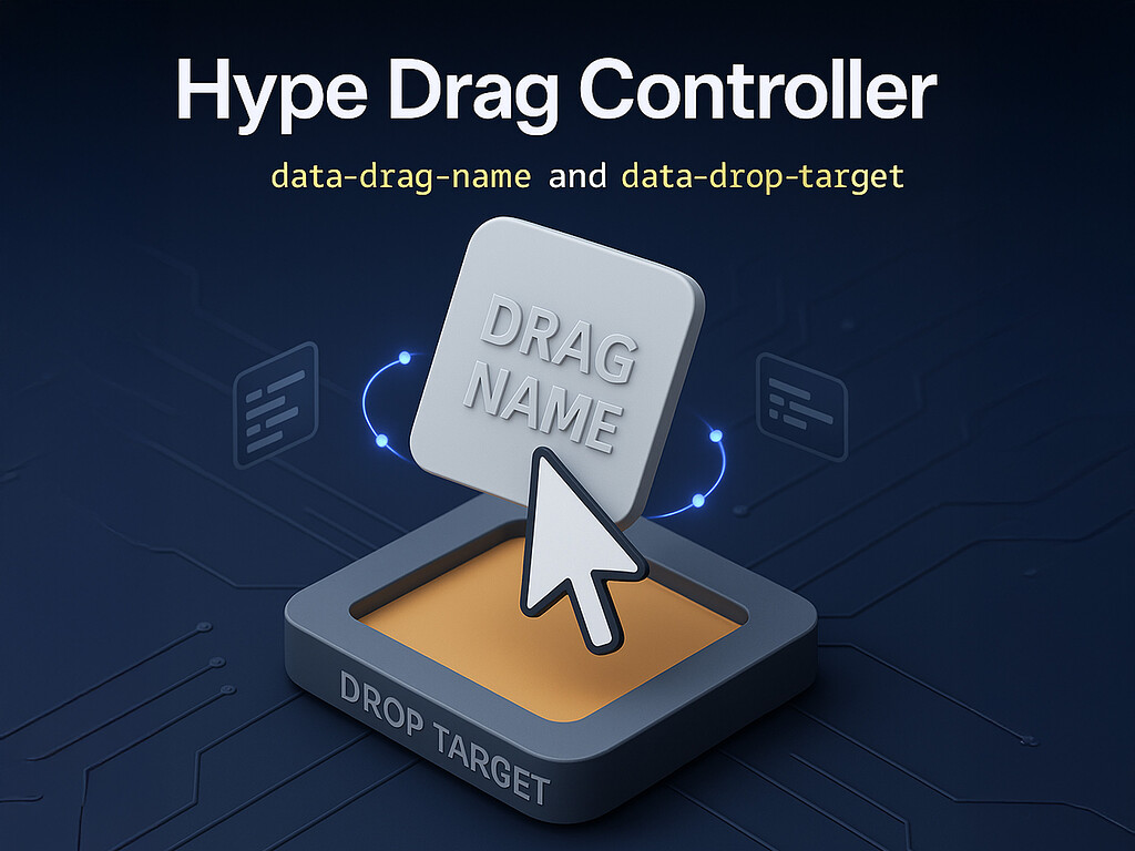 Hype Drag Controller - Extension Project - Tumult Forums