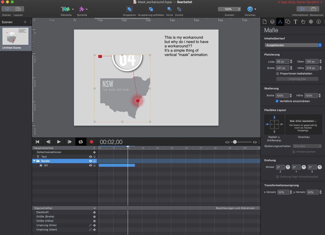 Vertical animation for mask using content overflow - Feature Requests - Tumult Forums