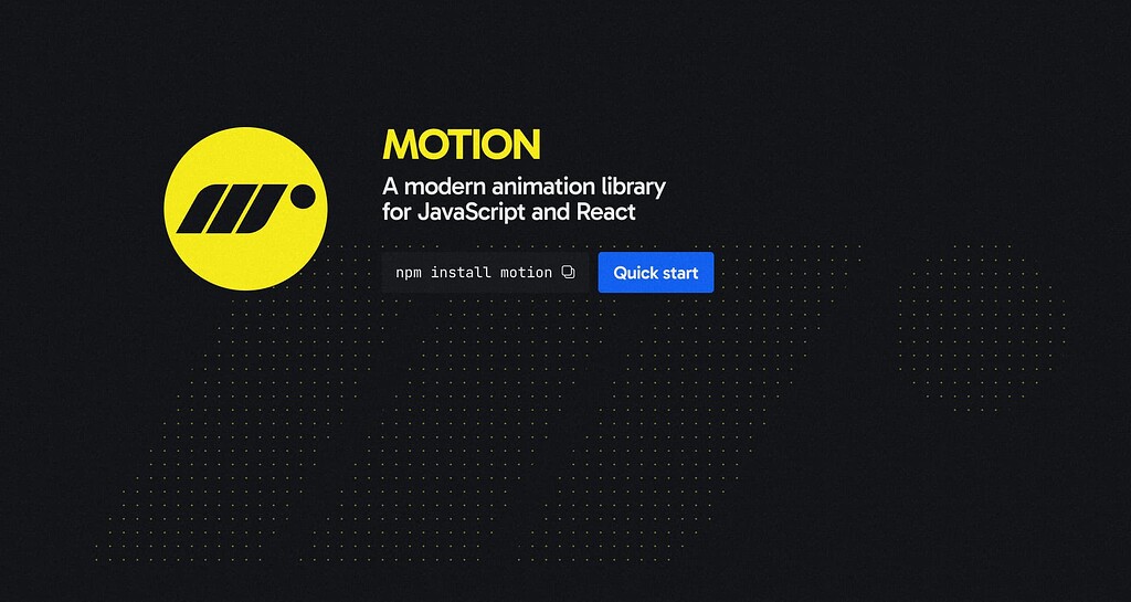Motion.Dev now becomes independent and uses vanilla JavaScript - Tumult Forums