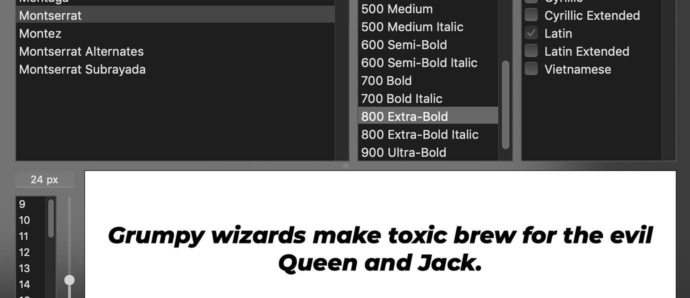 Google font displaying Italicized variant vs normal? - Tumult Forums