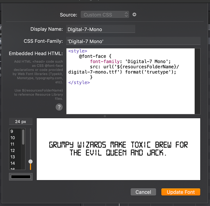 CSS Custom Font Not Displaying On Most Browsers Typography Tumult 