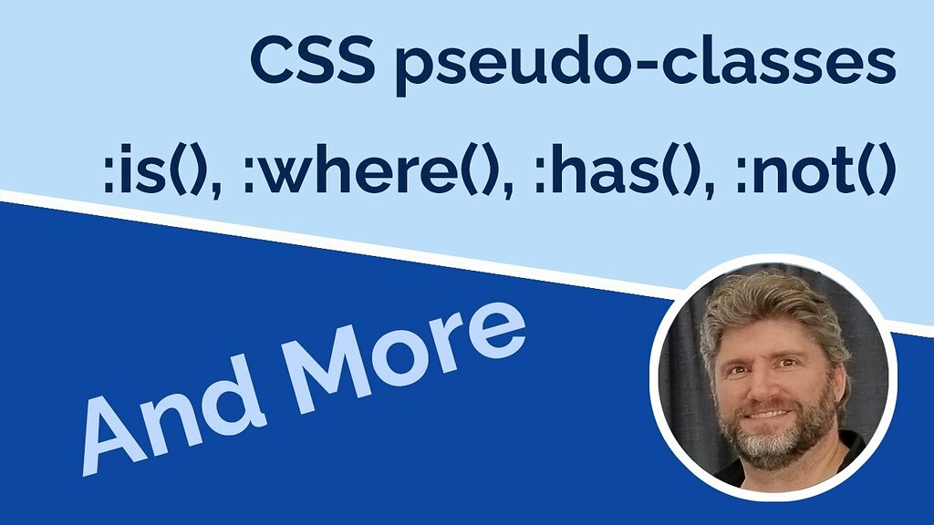 Css Is Where And Has Pseudo Classes Tips And Tricks Tumult Forums 