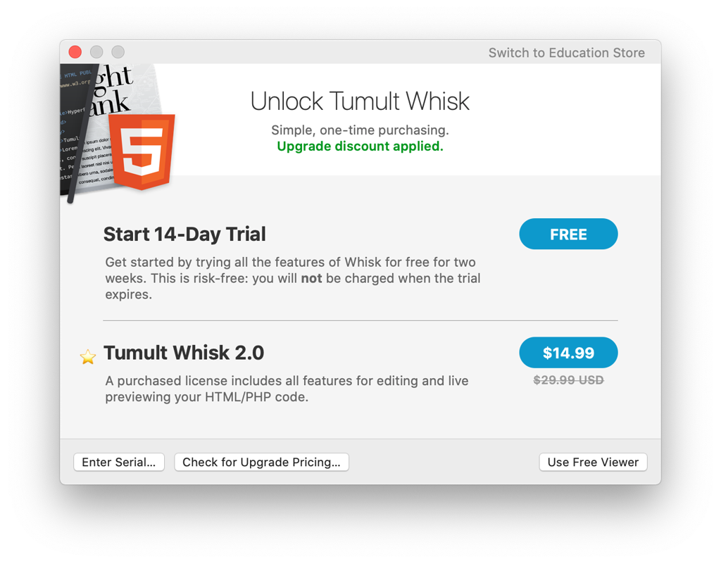 Reinstalling, Upgrading, and Updating Whisk - Tumult Whisk - Tumult Forums