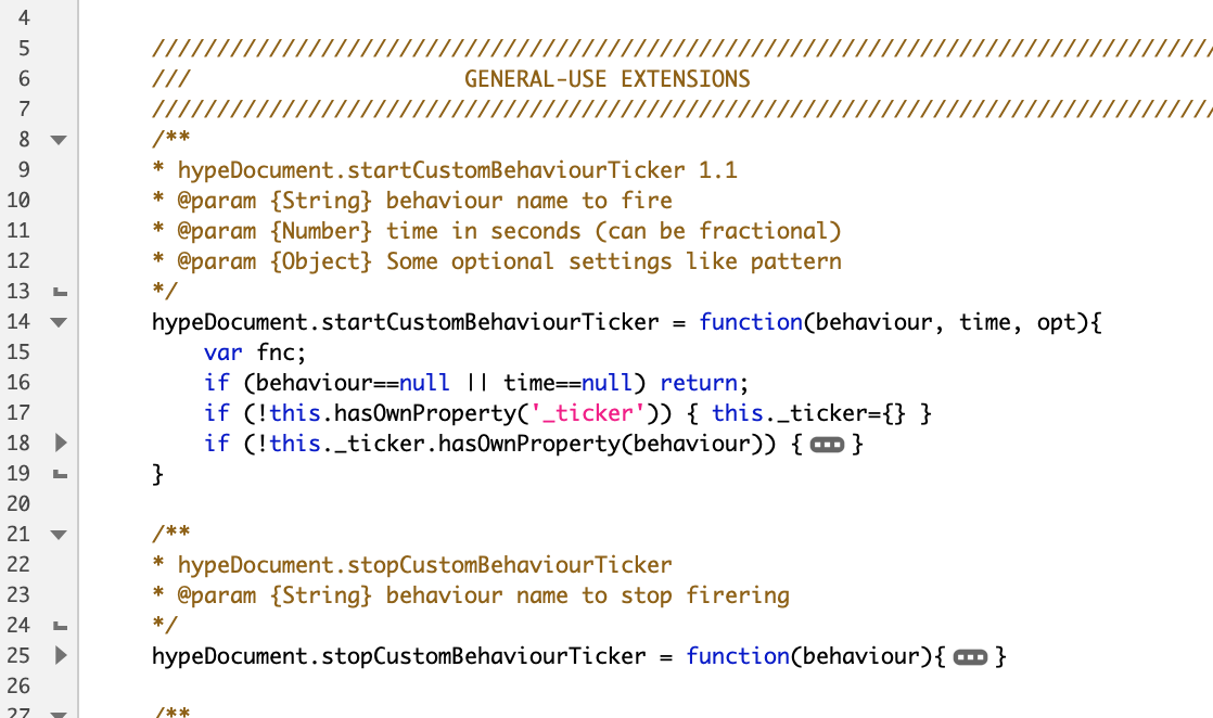 Code collapse in editor - Feature Requests - Tumult Forums